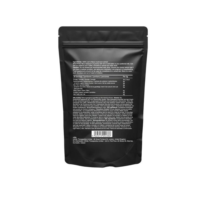 Lion's Mane Powder | Organic lion's mane powder | Charava SA